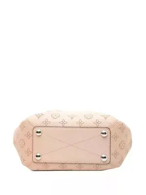 LOUIS VUITTON 2016 Monogram Mahina Babylone Chain Bb Satchel - Pink