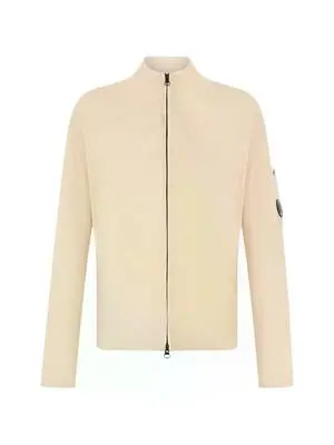 C.P. COMPANY Zip-up Cardigan - Neutrals