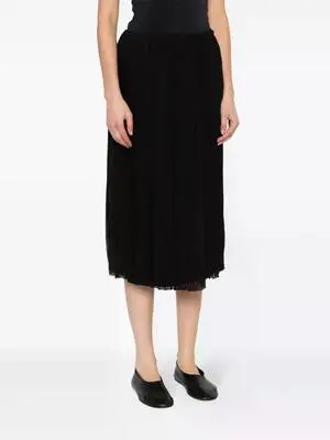 Fabiana Filippi Plissé Midi Skirt