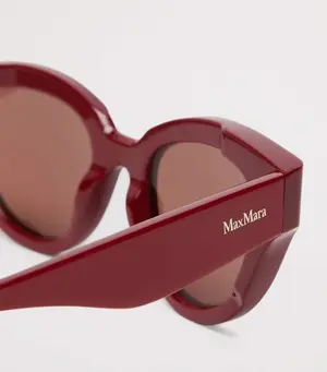 Max Mara Acetate Butterfly Sunglasses