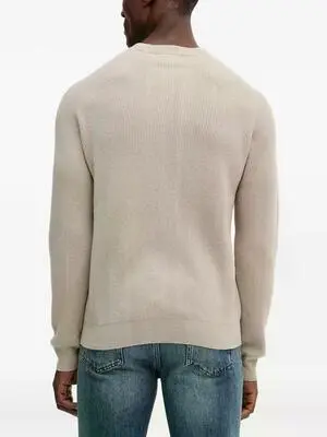 Liu Jo Ribbed Knit Sweater With Raglan Sleeves