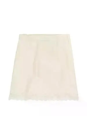 Bimba Y Lola Lace-hem Mini Skirt