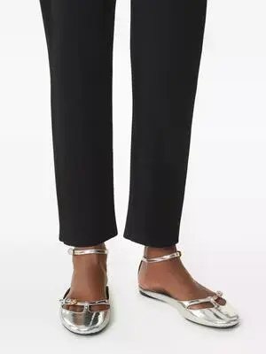 LANVIN Buckle Ankle-strap Ballet Flats