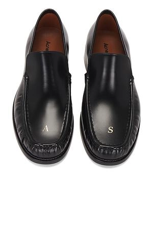 Acne Studios Leather Loafer - Black