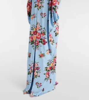 Dolce & Gabbana Floral Silk-blend Kaftan