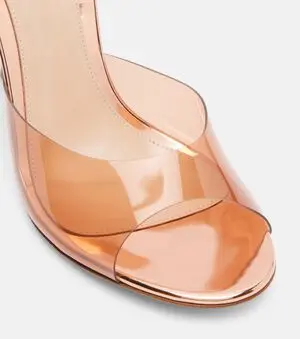 GIANVITO ROSSI Sofia Mules - Brown