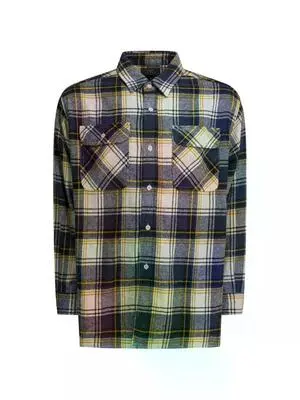 BEAMS Check Chest-pocket Shirt