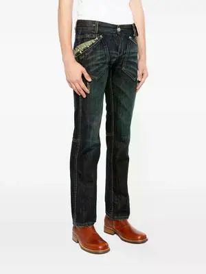 TOUGH JEANSMITH Distressed Denim Trousers