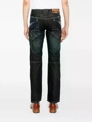 TOUGH JEANSMITH Distressed Denim Trousers
