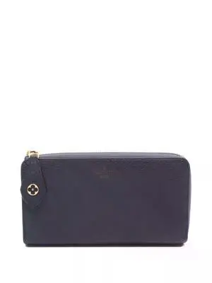 LOUIS VUITTON 2020 Portefeuille Comete Zip-up Long Wallet - Blue