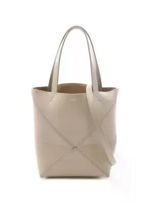 Loewe 2020s Puzzle Leather Tote Bag