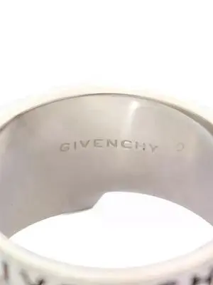Givenchy 2010s Logo-engraved Ring
