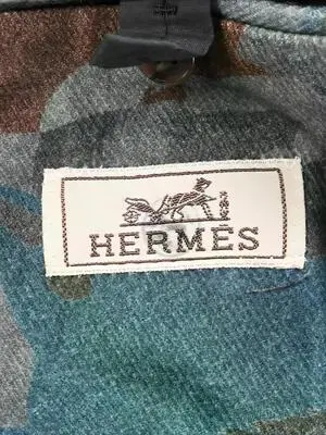 Hermès 2010s Check-pattern Blazer