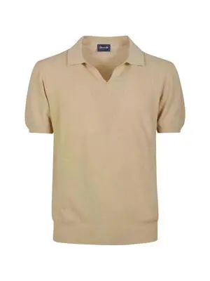 DRUMOHR Wingtip-collar T-shirt