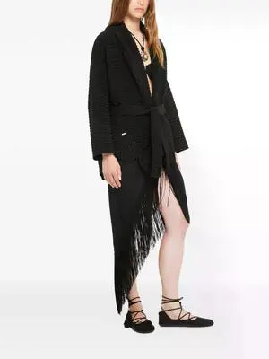 Alanui Island Memories Fringed Cardigan-coat