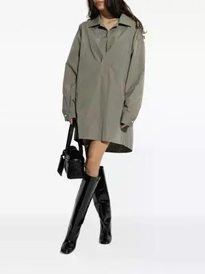 Dsquared2 Wingtip Collar Mini Dress - Grey