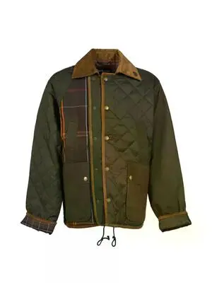 FENG CHEN WANG X Barbour Quilted Patchwork Jacket - Green
