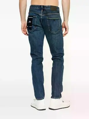 Emporio Armani Logo Detail Jeans