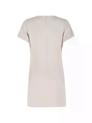 Federica Tosi Draped V-neck Mini Dress