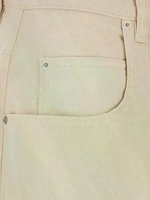 Isabel Marant Étoile Pleated Wide Leg Jeans