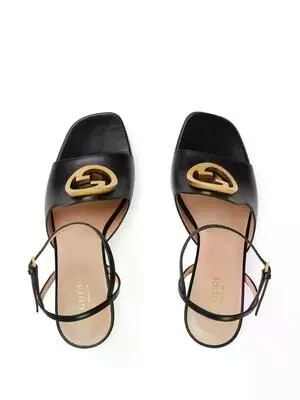 Gucci Blondie Leather Sandals