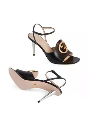 Gucci Blondie Leather Sandals