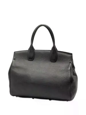 FERRAGAMO Leather Studio Satchel
