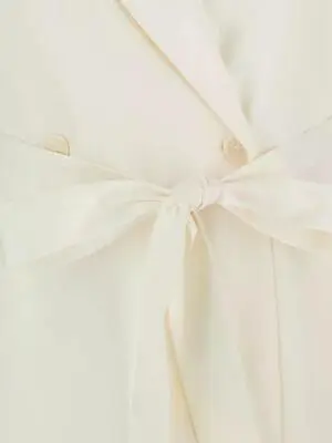 P.a.r.o.s.h Tie-Waist Jacket White