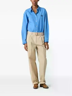 Miu Miu Gabardine Trousers