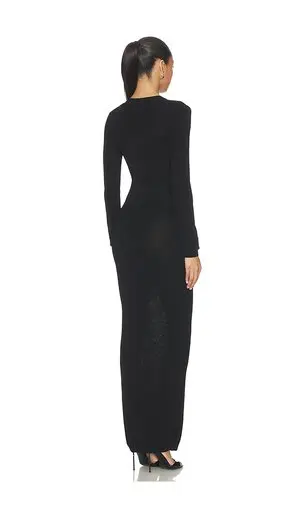 ENTIRE STUDIOS V-neck Knit Dress