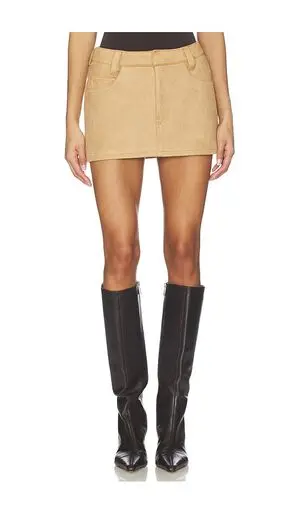 NAKEDVICE The Brooklyn Skirt - Tan