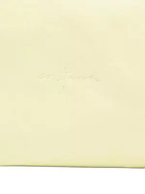 CORTANA Leather Clutch Bag - Neutrals