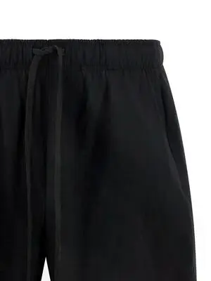 THOM KROM Drawstring Elastic Swim Shorts - Black