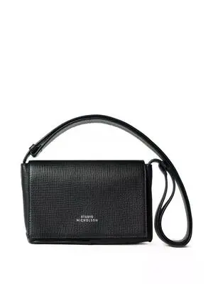 Studio Nicholson Mini Meshi Leather Shoulder Bag - Blue
