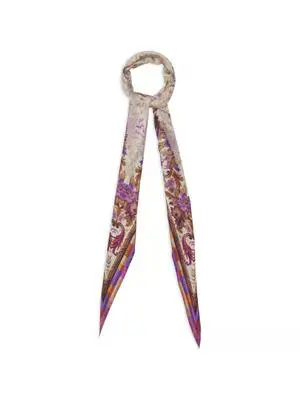 PIERRE-LOUIS MASCIA Floral Scarf - Neutrals