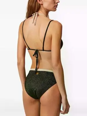 TWINSET Two-tone Triangle Bikini Top