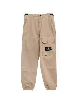 Stone Island Logo Patch Pocket Trousers