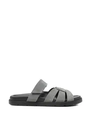 DOUCAL'S Caged Strap Sandals - Grey