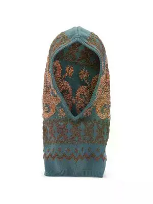 Kapital KAPITAL Jacquard Balaclava Blue