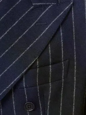 Giuliva Heritage Striped Double-breasted Blazer