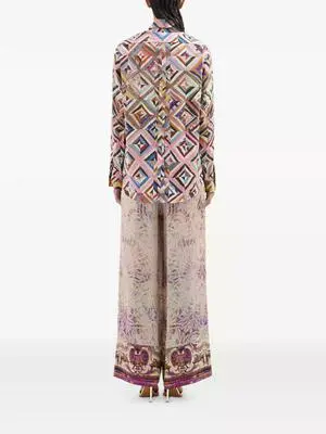 PIERRE-LOUIS MASCIA Diomede Patchwork Shirt