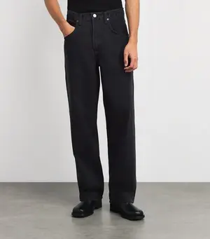 AGOLDE Fusion Balloon Jeans - Black