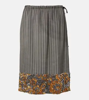 Dries Van Noten Drawstring Skirts