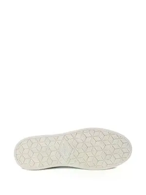 DOUCAL'S Leather Lace-up Sneakers - Brown