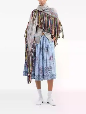 PIERRE-LOUIS MASCIA Aloe Mosaic Silk Shirt