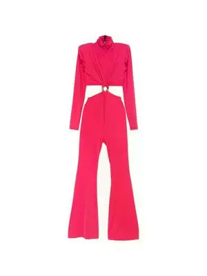 MITILIANE COUTURE Cut-out Chain-link Jumpsuit - Pink