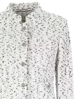 Tagliatore Fringed Buttoned Jacket