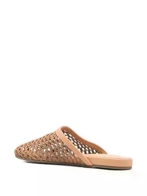 ANCIENT GREEK SANDALS Woven Pointed Toe Slippers