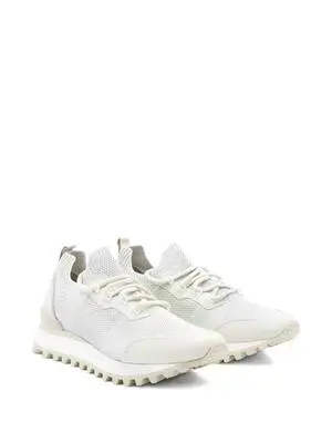 Eleventy Lace-up Sneakers With Corrugated Sole