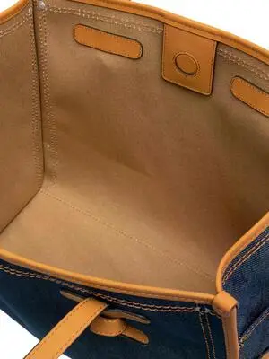 GIANNI CHIARINI Medium Marcella Tote Bag With Contrast Stitching
